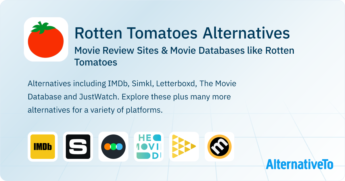 Rotten Tomatoes Alternatives: Top 12 Movie Review Sites | AlternativeTo