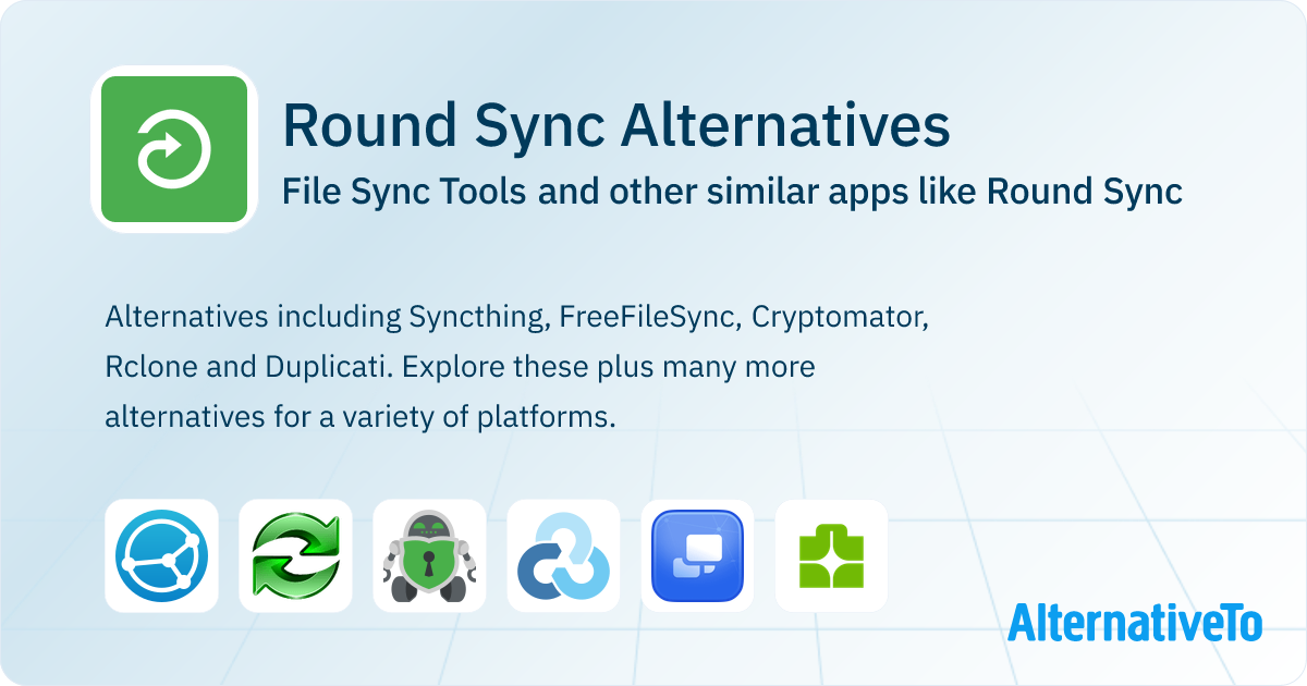 Round Sync Alternatives: Top 12 File Sync Tools & Similar Apps ...
