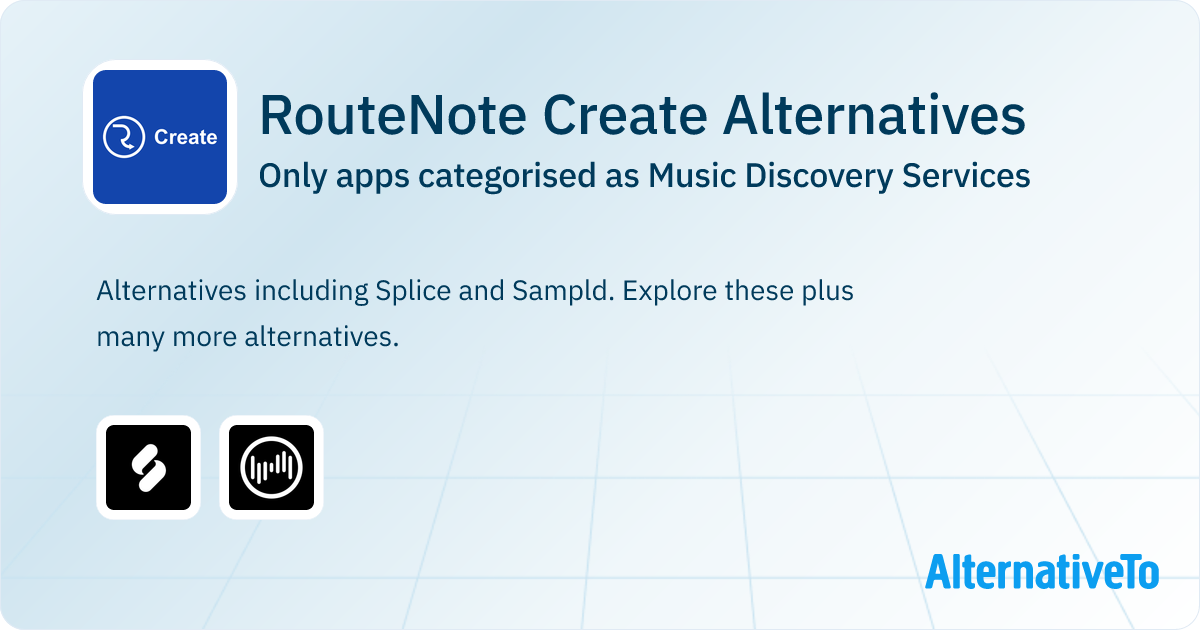 RouteNote Create Alternatives: Top 2 Music Discovery Services ...