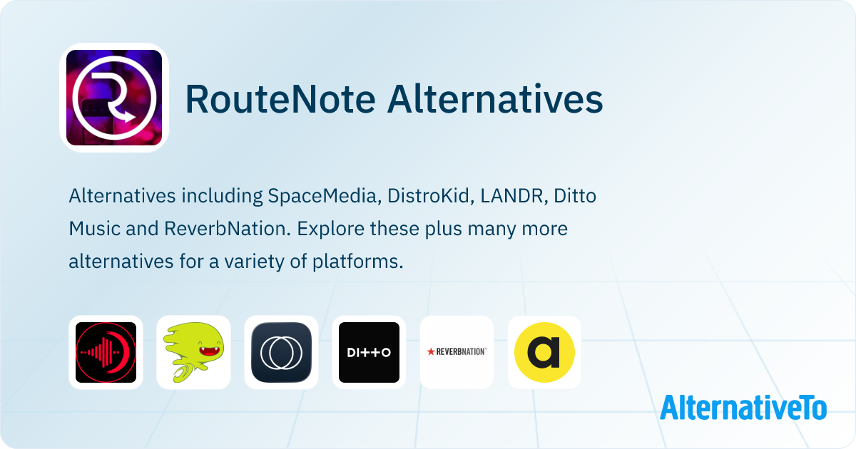 RouteNote Alternatives - Explore Similar Sites & Apps | AlternativeTo