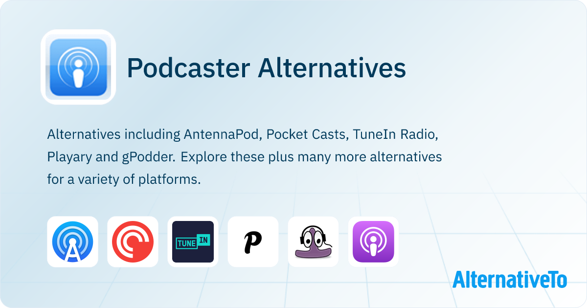 Podcaster Alternatives and Similar Apps | AlternativeTo
