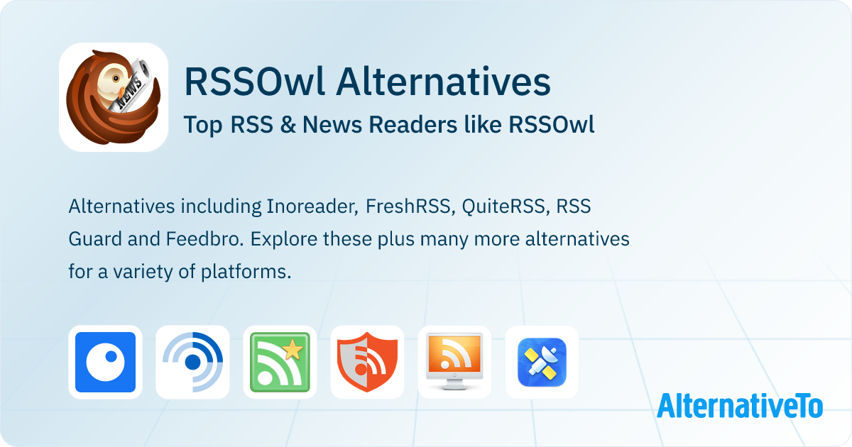 Great RSSOwl Alternatives: Top RSS & News Readers in 2025 | AlternativeTo