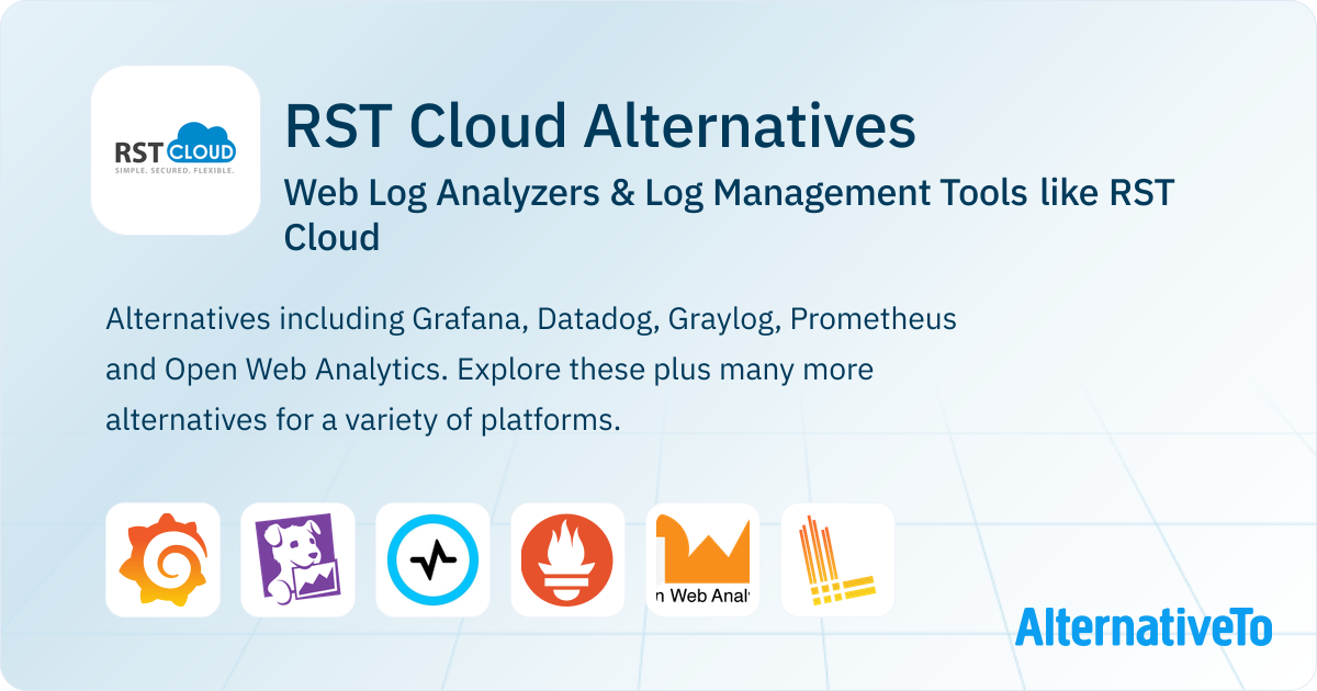 RST Cloud Alternatives: Web Log Analyzers - Page 2 | AlternativeTo