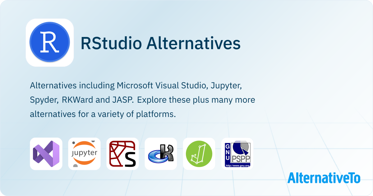 RStudio Alternatives - Explore Similar Software | AlternativeTo