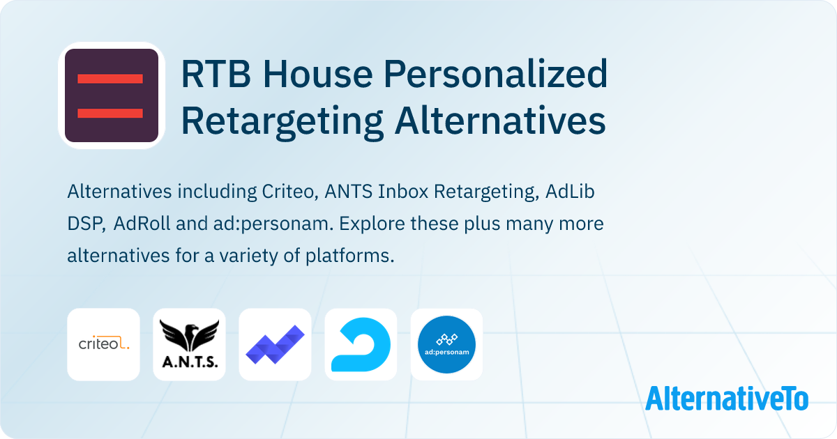 RTB House Personalized Retargeting Alternatives - Explore Similar Sites ...