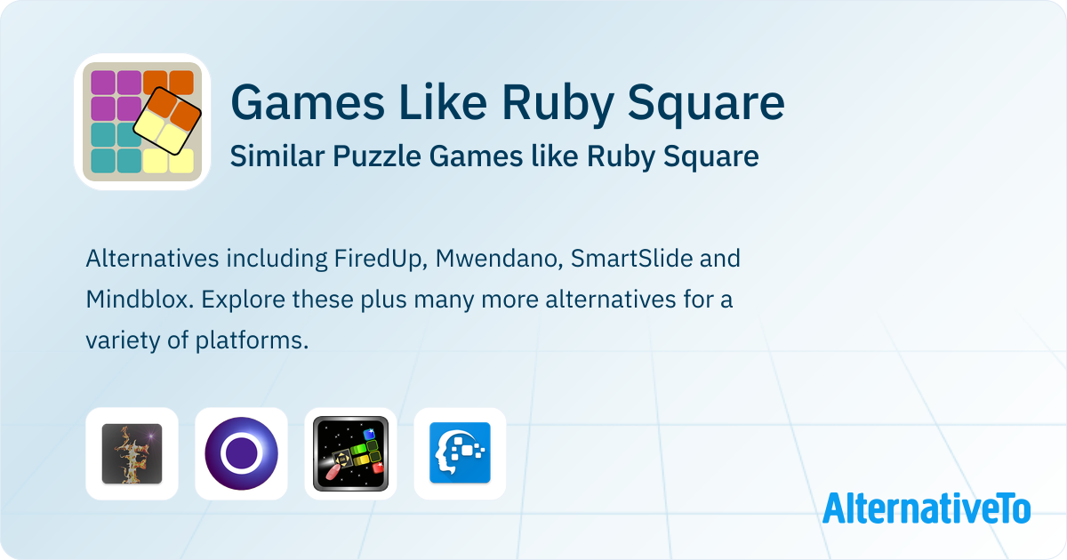 Games Like Ruby Square: Similar Puzzle Games | AlternativeTo