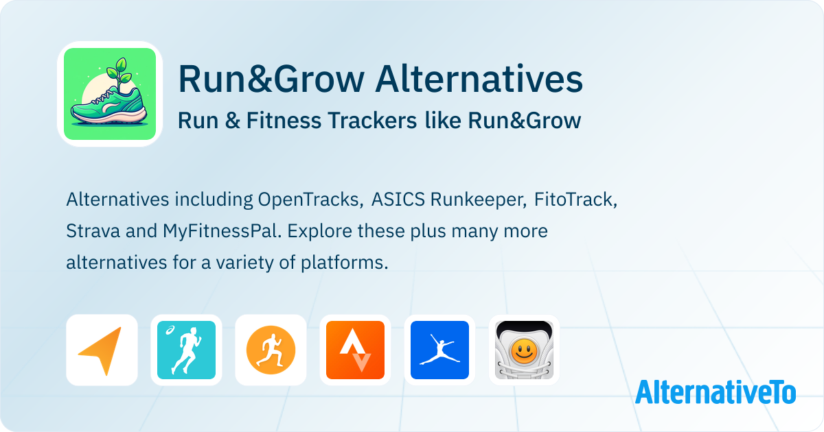 Run&Grow Alternatives: Top 12 Run & Fitness Trackers | AlternativeTo