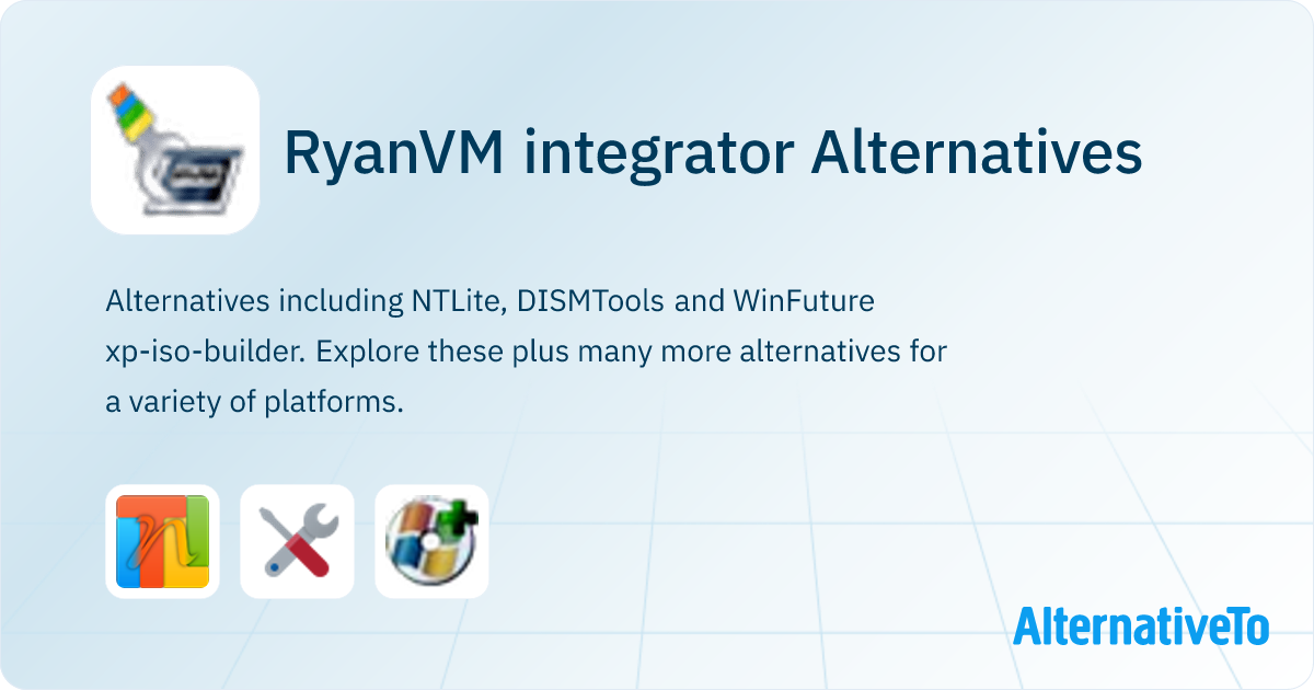 RyanVM integrator Alternatives - Explore Similar Software | AlternativeTo