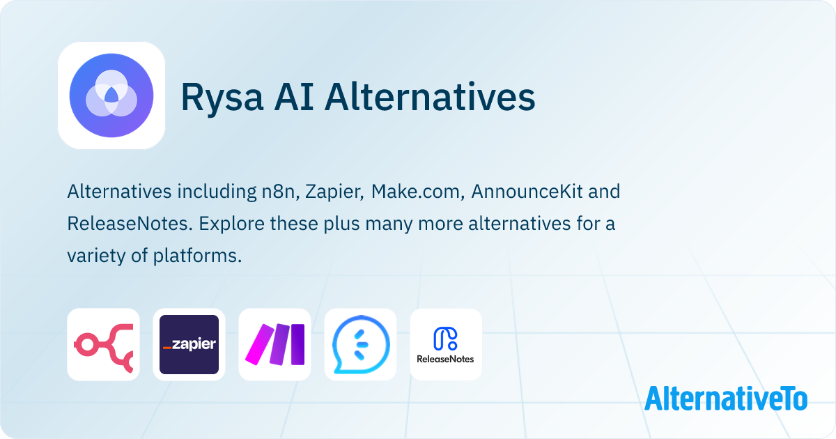 Rysa AI Alternatives - Explore Similar Sites & Apps | AlternativeTo