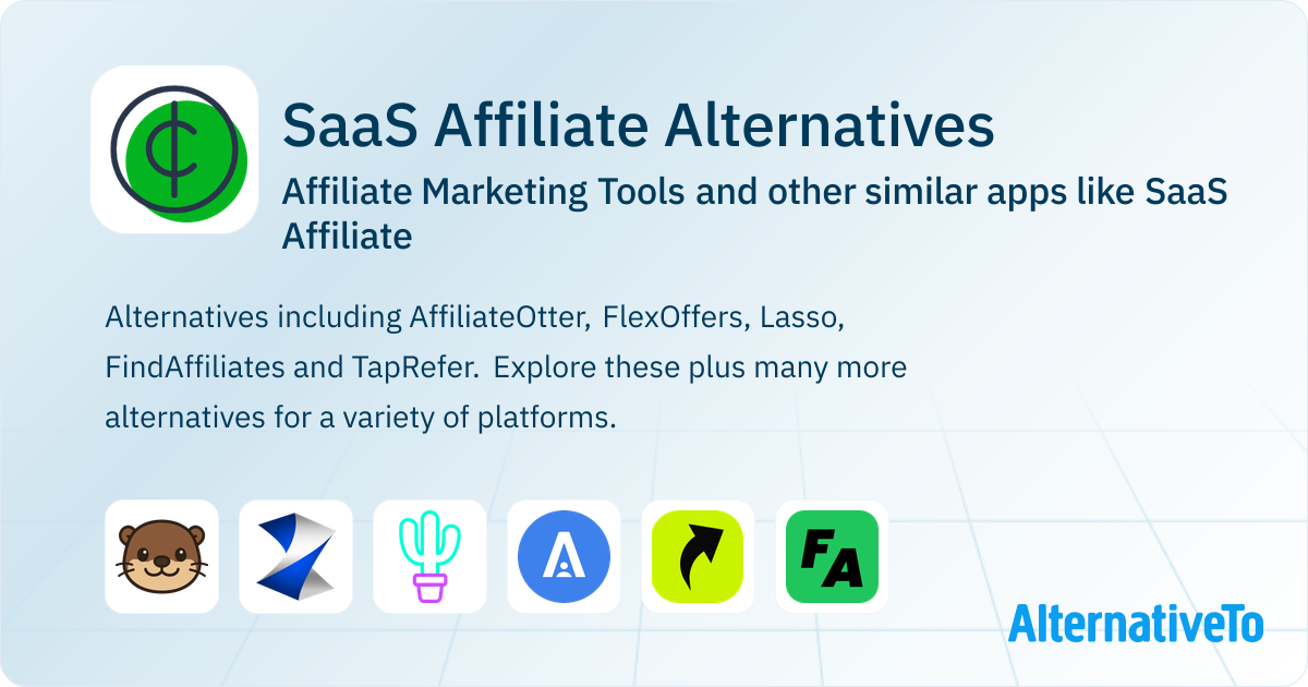 SaaS Affiliate Alternatives: Top 11 Affiliate Marketing Tools & Similar ...