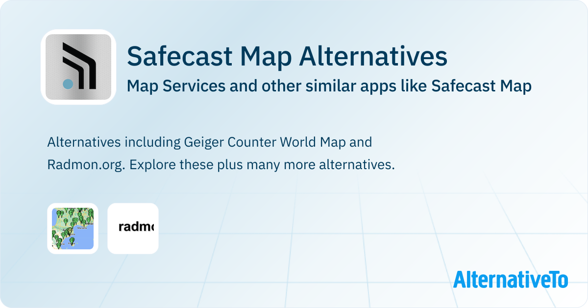 Safecast Map Alternatives: Top 2 Map Services & Similar Websites ...