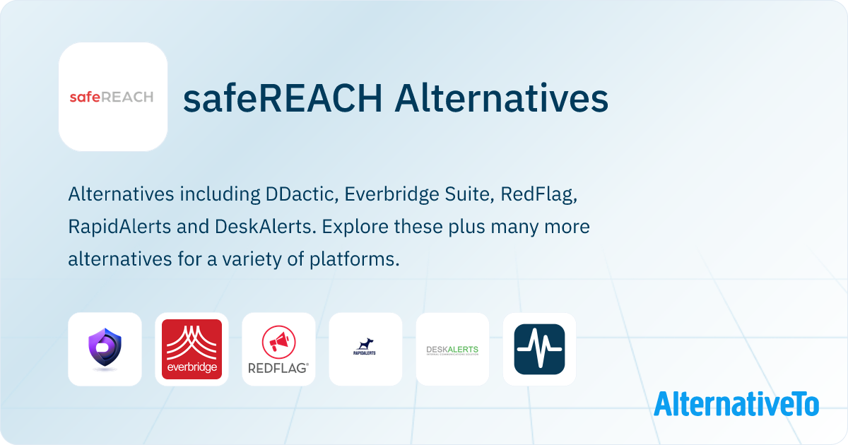 safeREACH Alternatives - Explore Similar Apps & Services | AlternativeTo