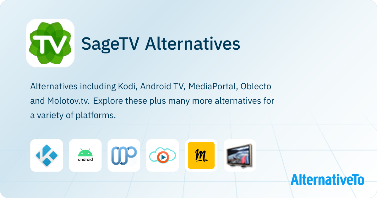 SageTV Alternatives - Explore Similar Software | AlternativeTo