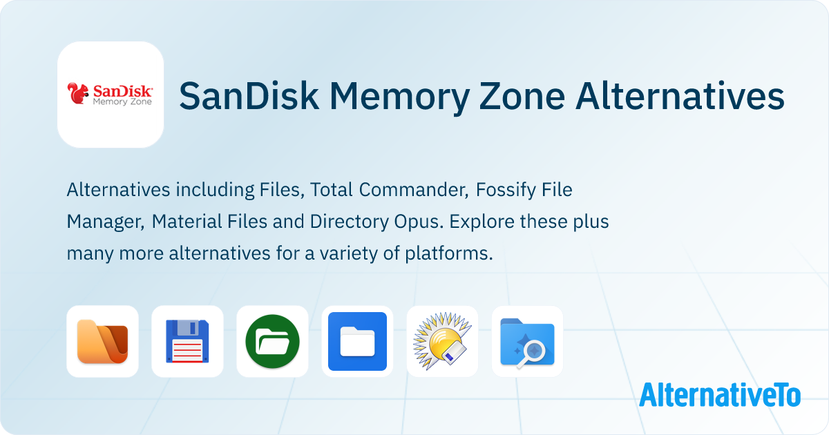 SanDisk Memory Zone Alternatives and Similar Apps | AlternativeTo