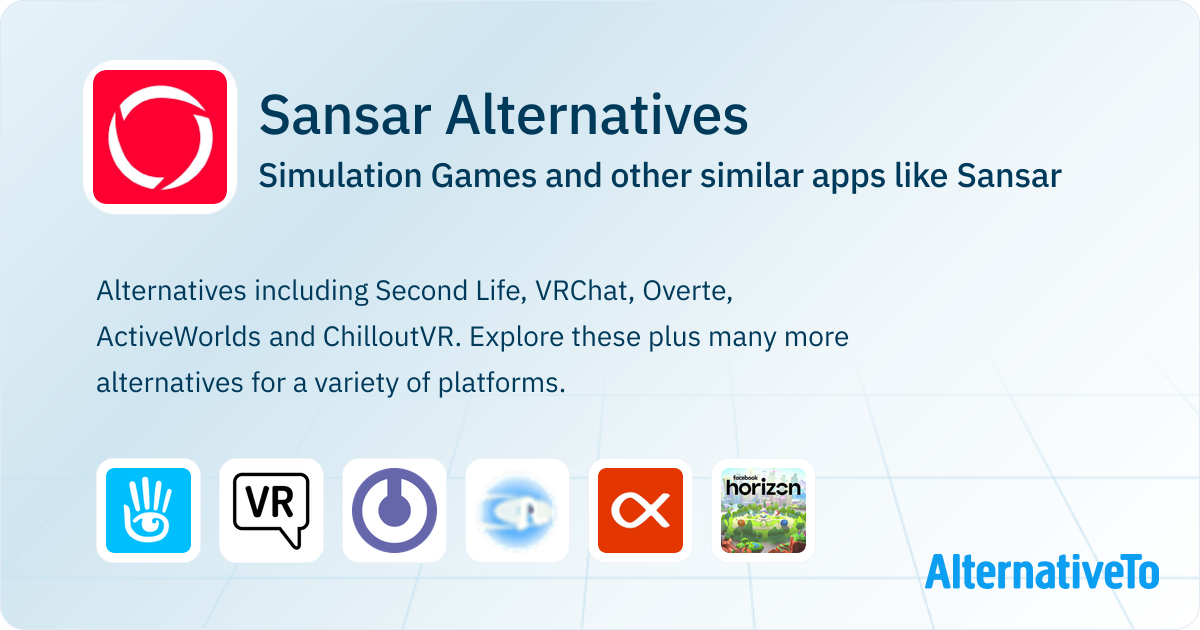 Sansar Alternatives: Top 11 Simulation & Similar Games | AlternativeTo