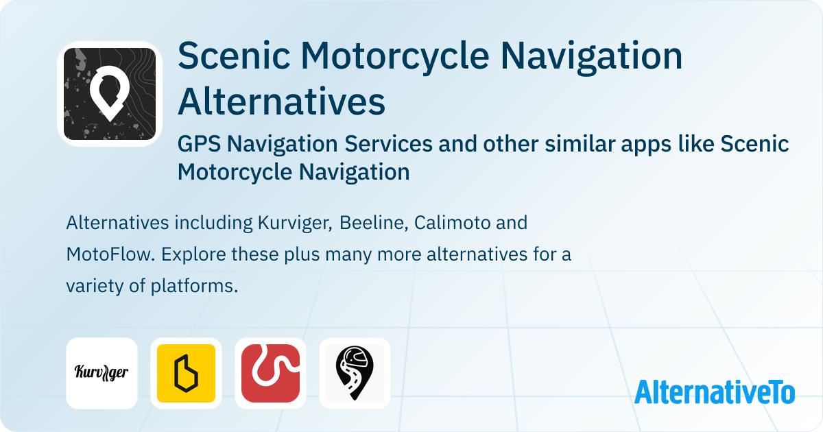 Scenic Motorcycle Navigation Alternatives: Top 4 GPS Navigation ...