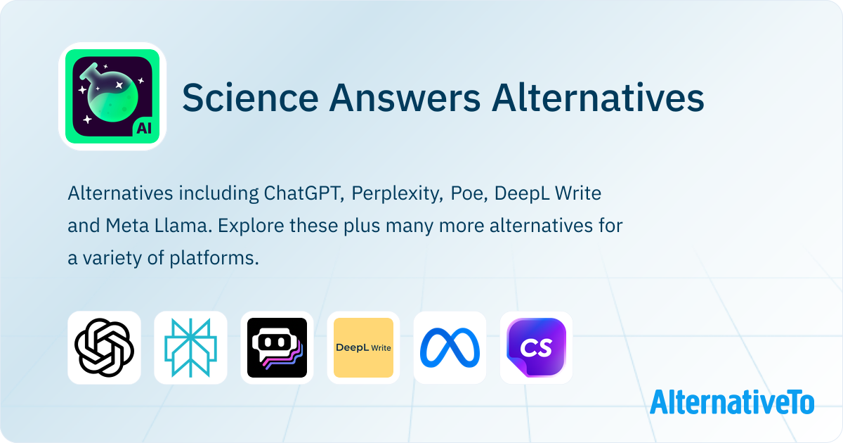 Science Answers Alternatives and Similar Apps | AlternativeTo