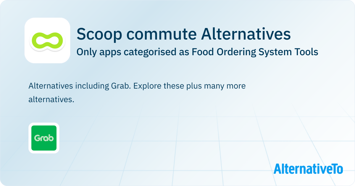 Scoop commute Alternatives: Top 1 Food Ordering System Tools ...