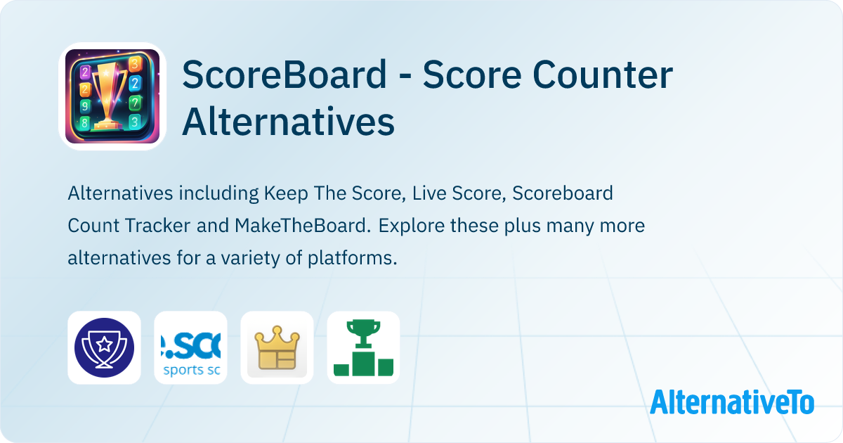 ScoreBoard - Score Counter Alternatives and Similar Apps | AlternativeTo