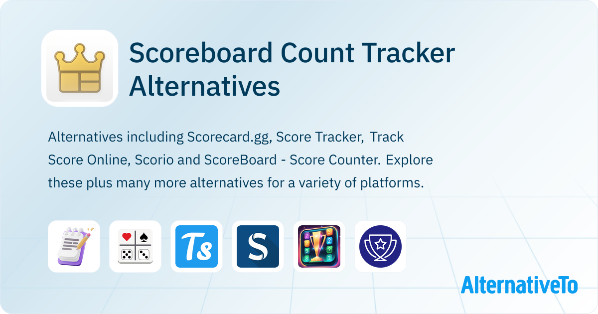 Scoreboard Count Tracker Alternatives - Explore Similar Apps ...