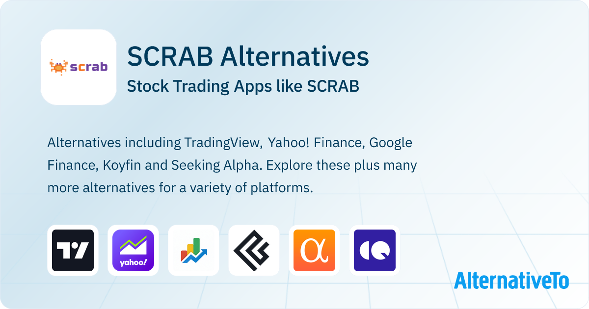 SCRAB Alternatives: Top 23 Stock Trading Apps & Similar Websites ...
