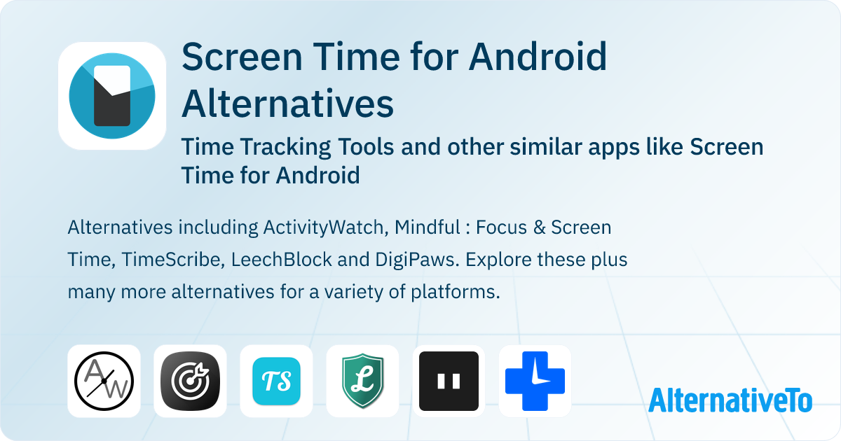 Screen Time for Android Alternatives: Top 12 Time Tracking Tools ...