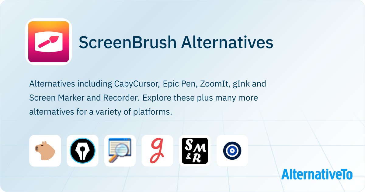ScreenBrush Alternatives - Explore Similar Software | AlternativeTo