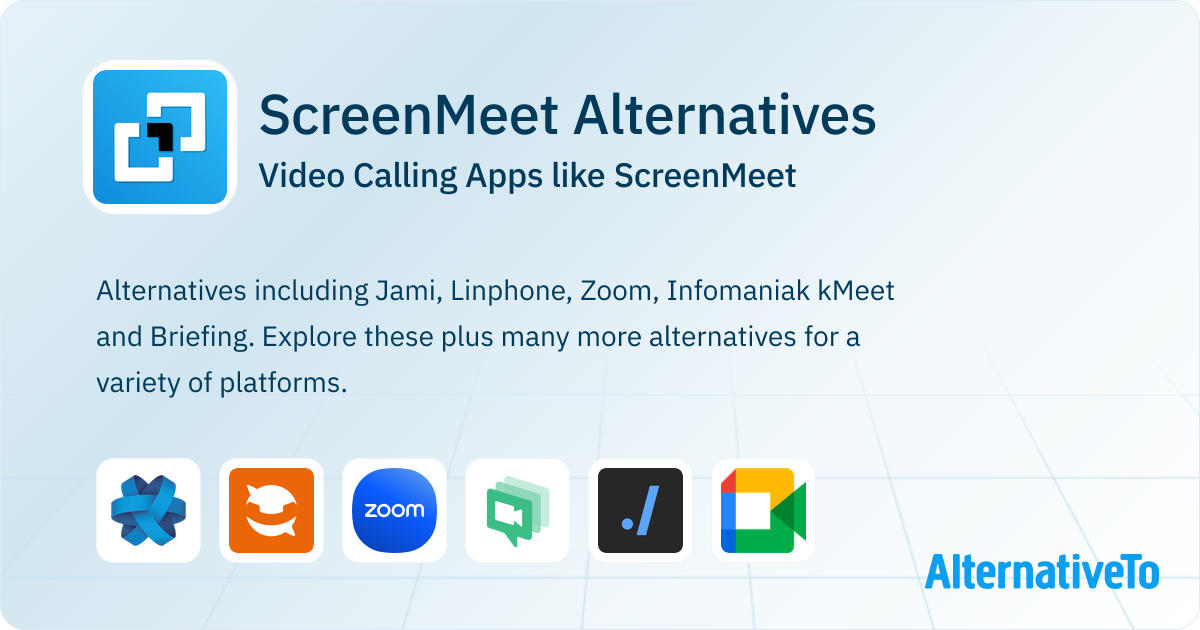 ScreenMeet Alternatives: Top 12 Video Calling Apps & Similar Websites ...