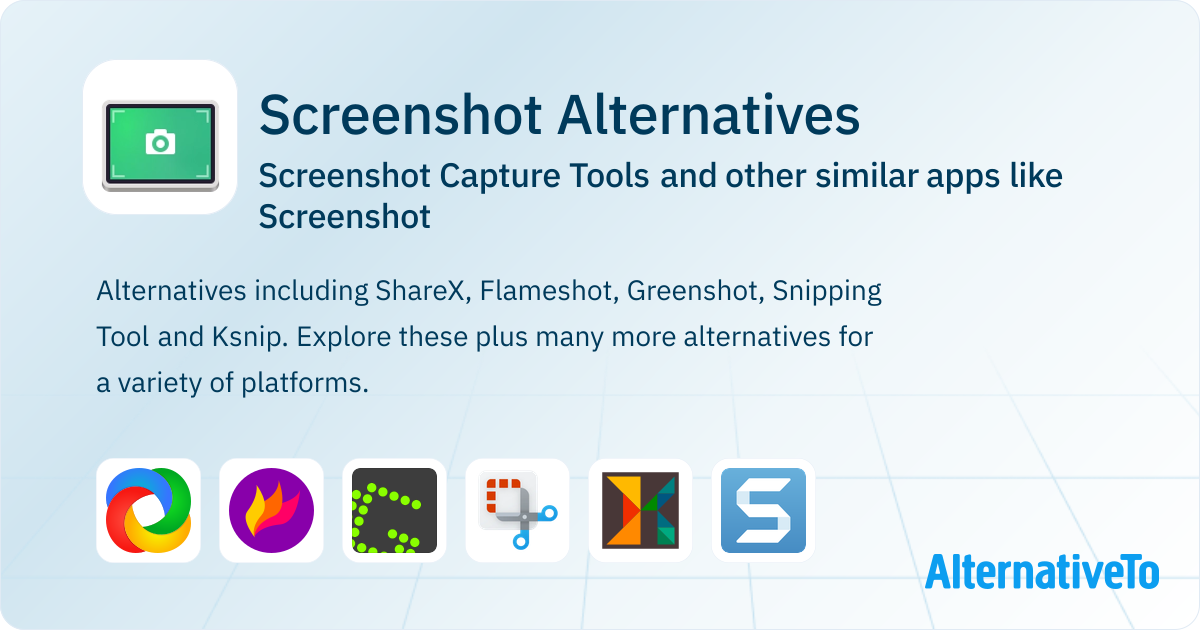 Screenshot Alternatives: Top 12 Screenshot Capture Tools & Similar Apps ...