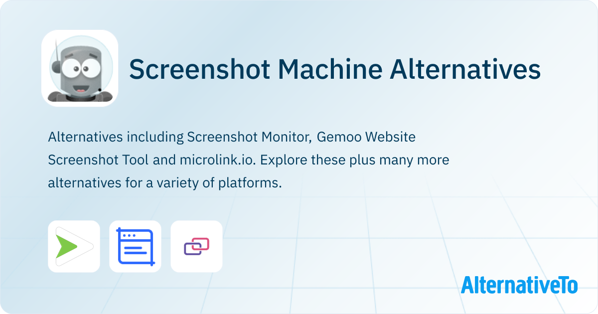 Screenshot Machine Alternatives - Explore Similar Sites & Apps ...