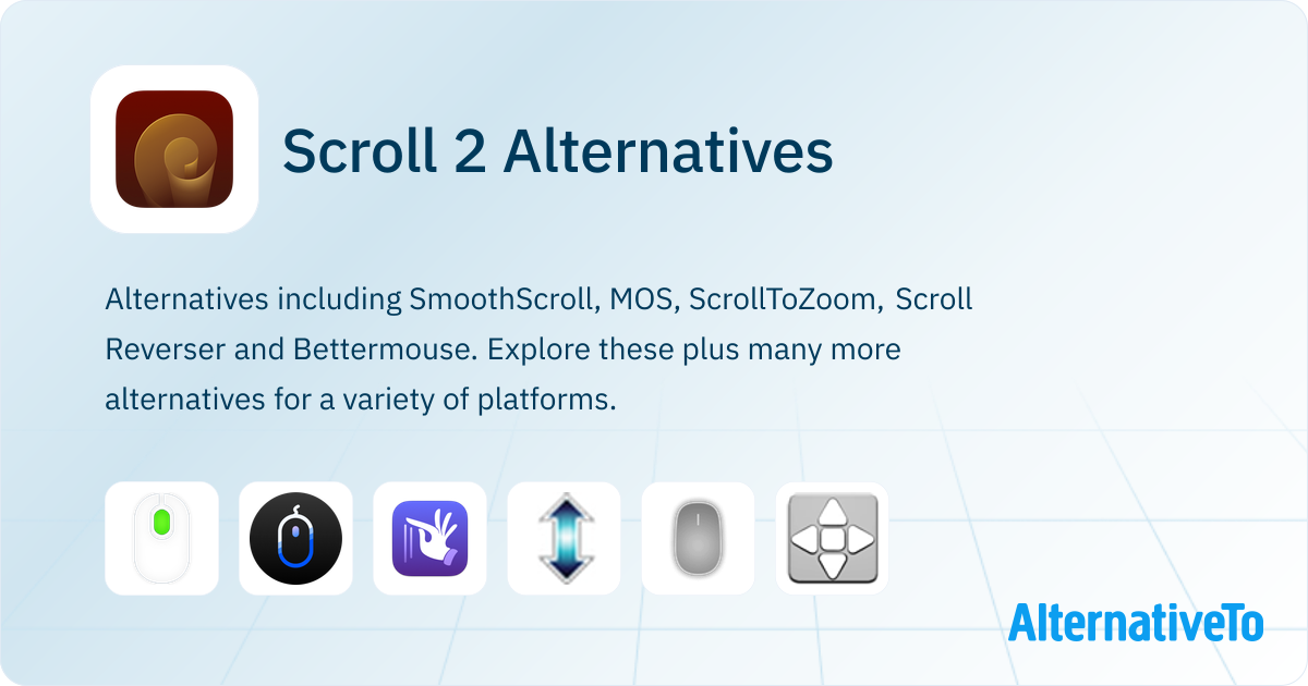 Scroll 2 Alternatives - Explore Similar Software | AlternativeTo