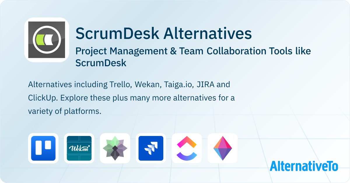 ScrumDesk Alternatives: Top 12 Project Management Tools | AlternativeTo