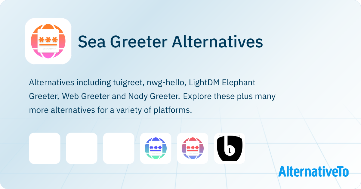 Sea Greeter Alternatives - Explore Similar Software | AlternativeTo