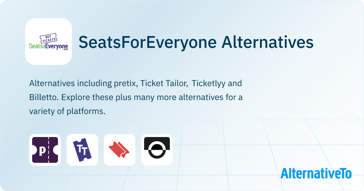 SeatsForEveryone Alternatives - Explore Similar Sites & Apps ...