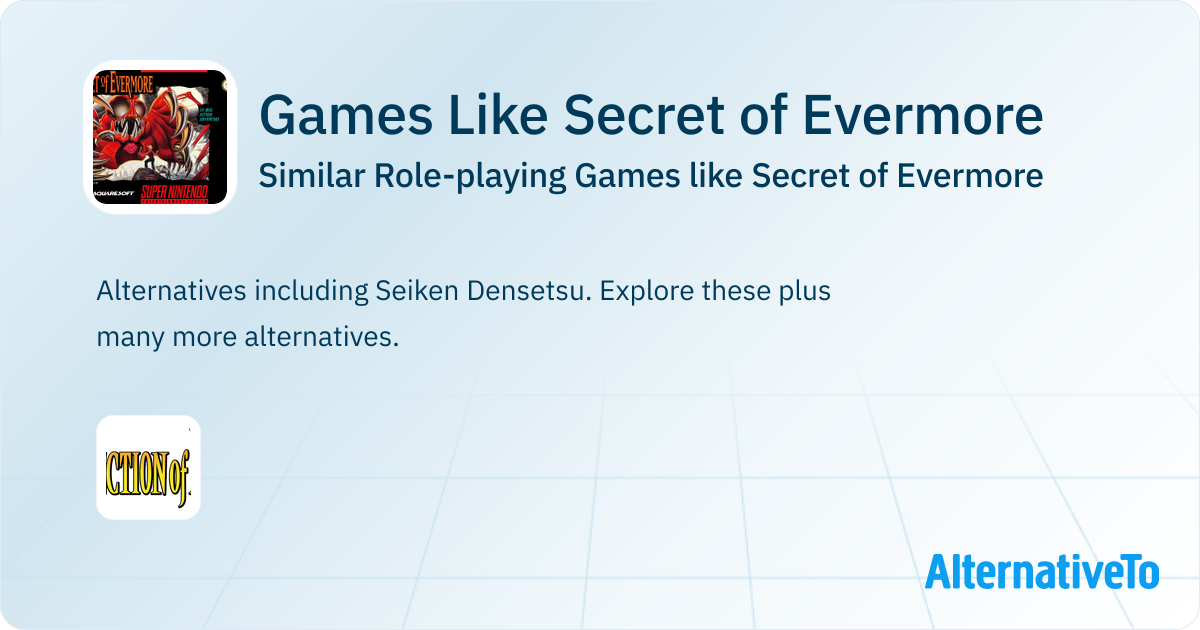 Games Like Secret of Evermore: Similar Role-playing Games 2025 ...