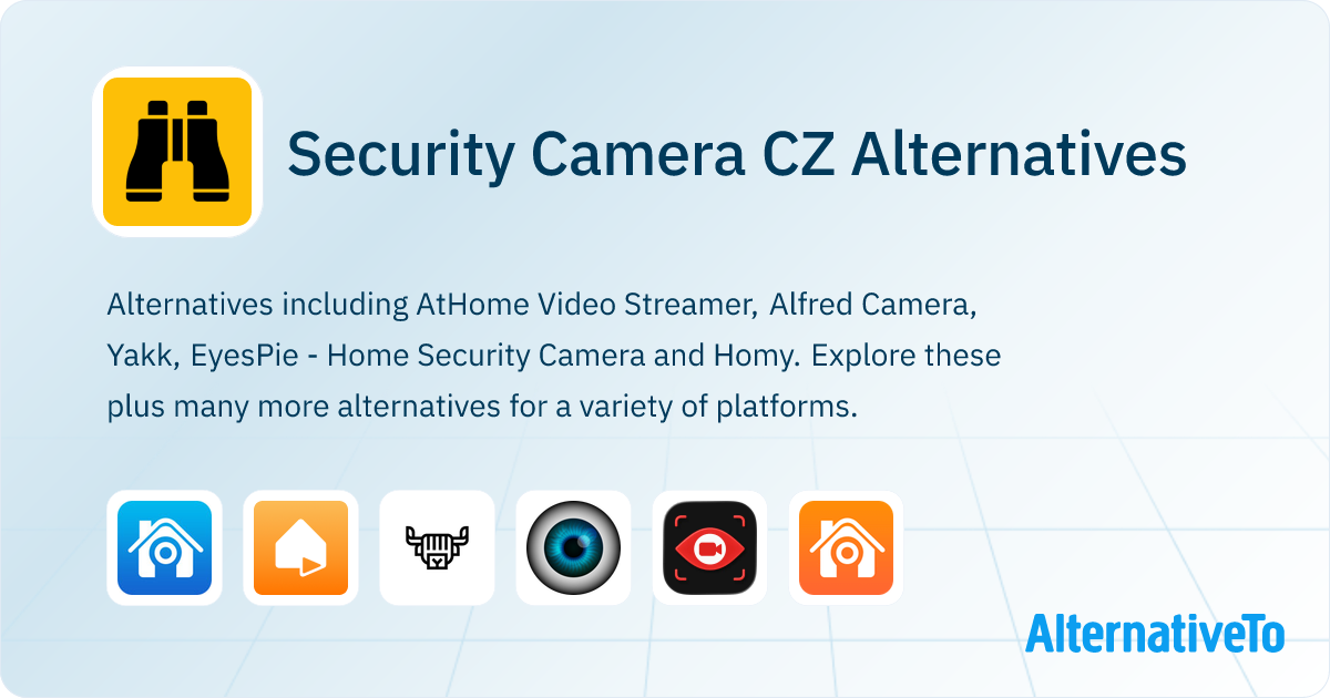Security Camera CZ Alternatives and Similar Apps | AlternativeTo