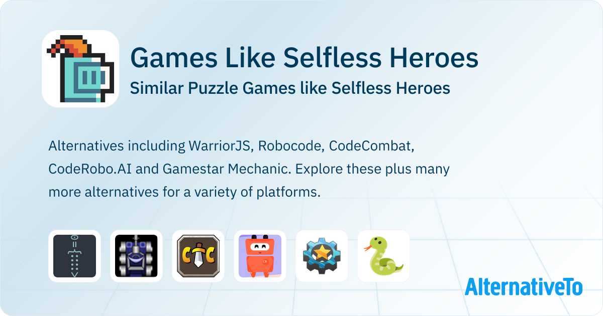 Games Like Selfless Heroes: Similar Puzzle Games | AlternativeTo