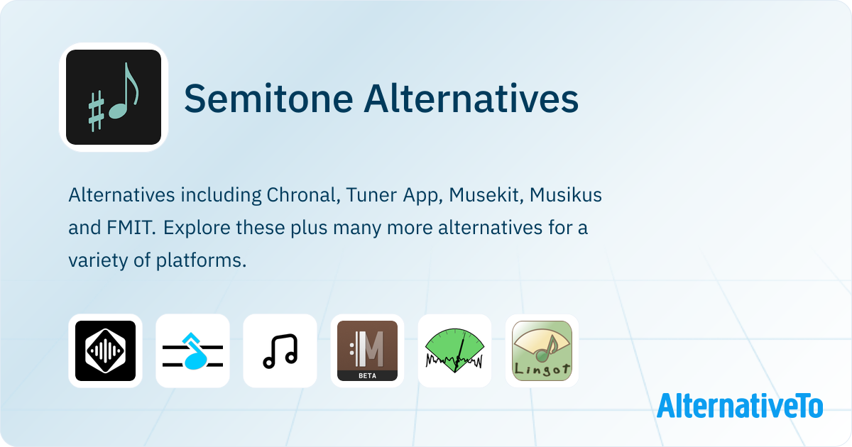 Semitone Alternatives - Explore Similar Apps | AlternativeTo