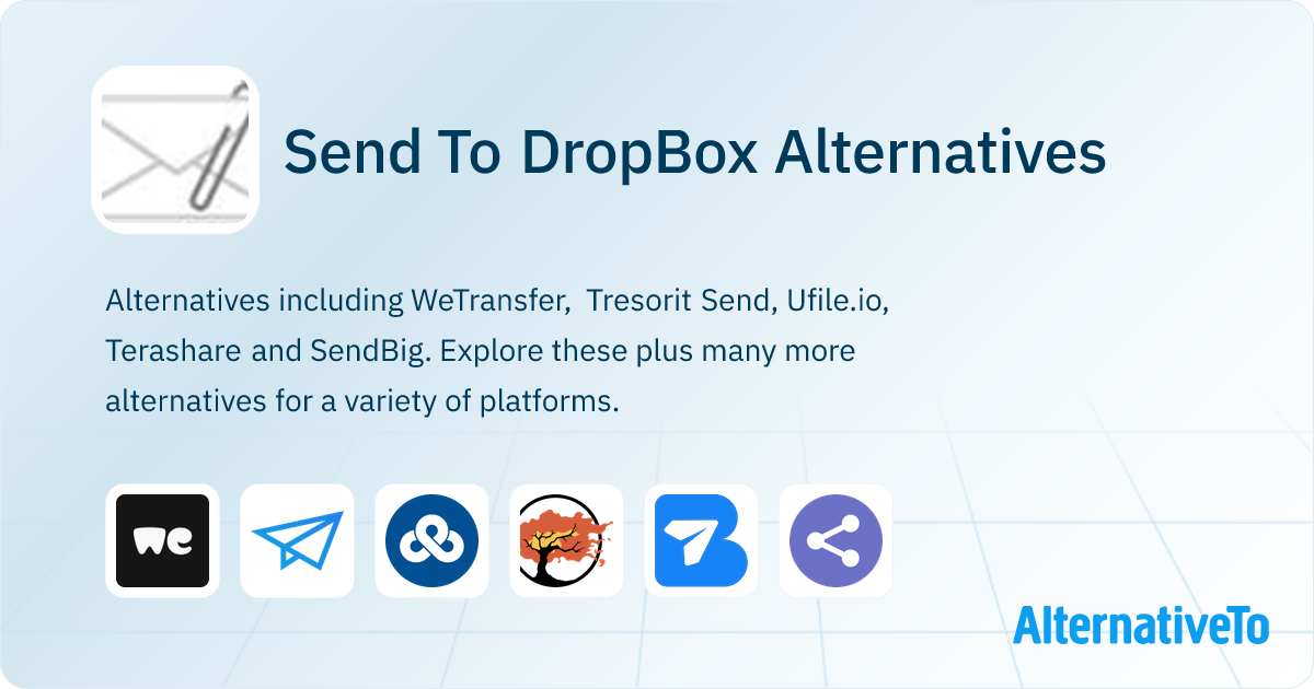 Send To DropBox Alternatives - Explore Similar Sites & Apps | AlternativeTo