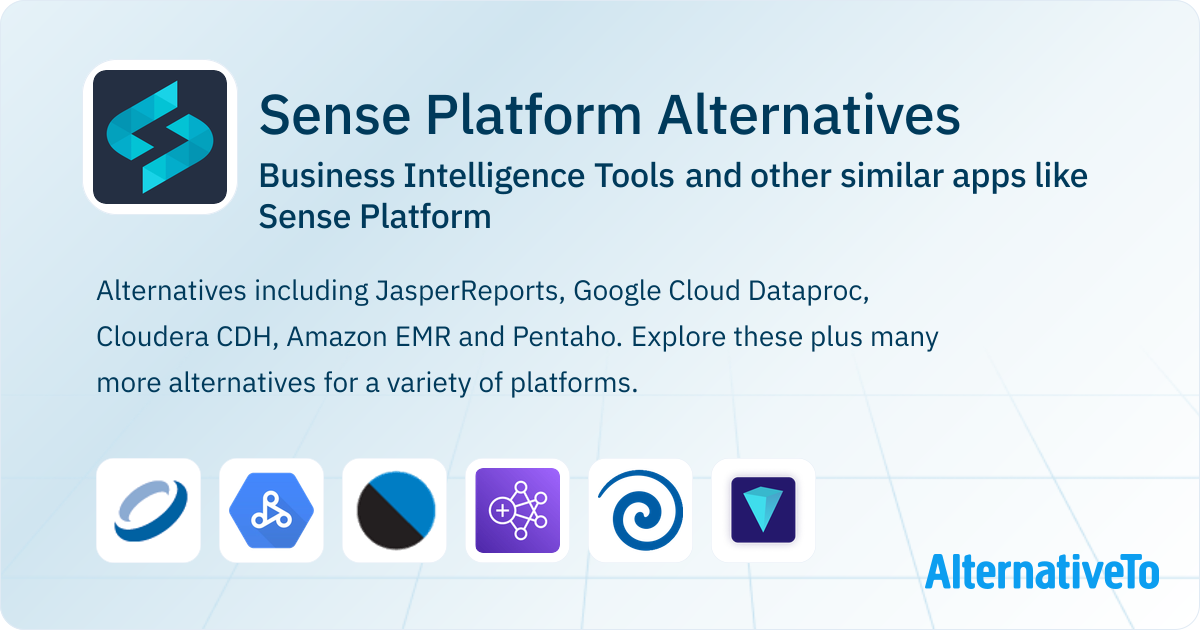 Sense Platform Competitors: Top 24 Alternative Business Intelligence ...