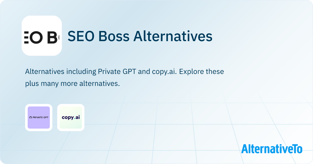SEO Boss Alternatives - Explore Similar Sites & Apps | AlternativeTo