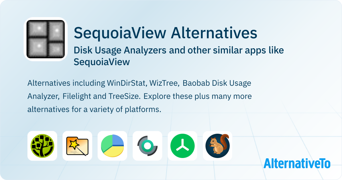 SequoiaView Alternatives: Top 12 Disk Usage Analyzers & Similar Apps ...