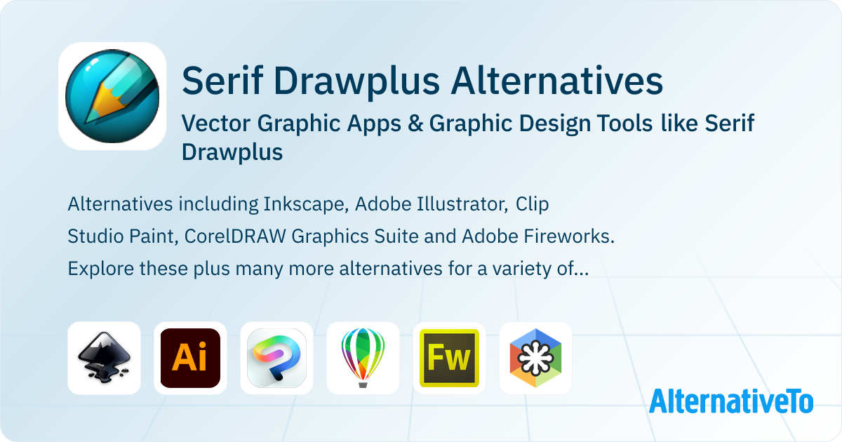 Serif Drawplus Alternatives: Top 24 Vector Graphic Apps | AlternativeTo