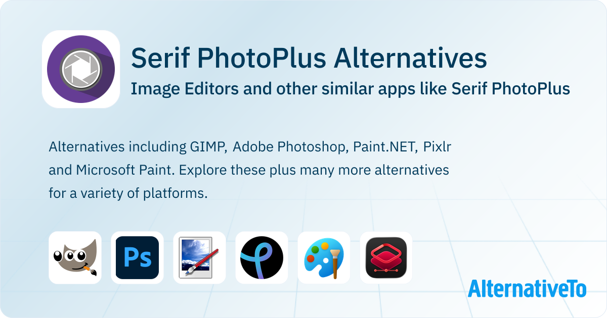 Serif PhotoPlus Alternatives: Top 12 Image Editors & Similar Apps ...