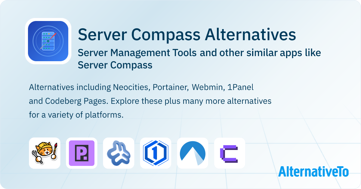 Server Compass Alternatives: Top 12 Server Management Tools & Similar ...