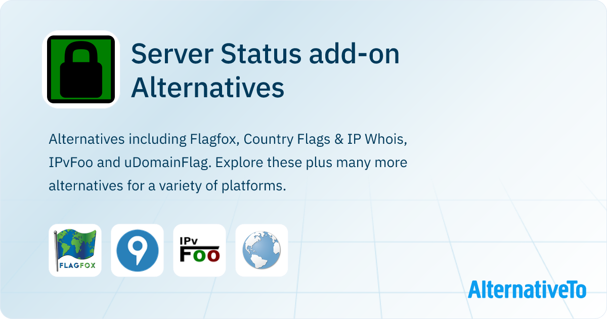 Server Status add-on Alternatives - Explore Similar Extensions & Add ...