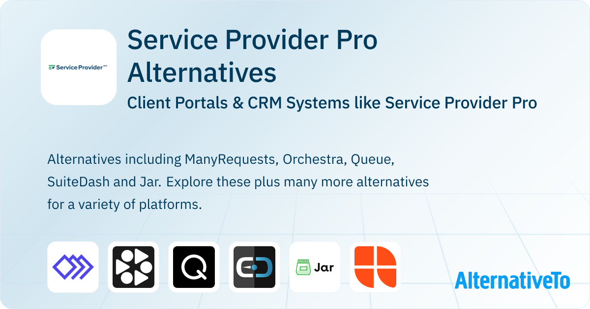 Service Provider Pro Competitors: Top 8 Alternative Client Portals ...