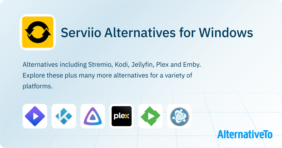 Serviio Alternatives for Windows: Top 12 Media Servers & Similar Apps ...