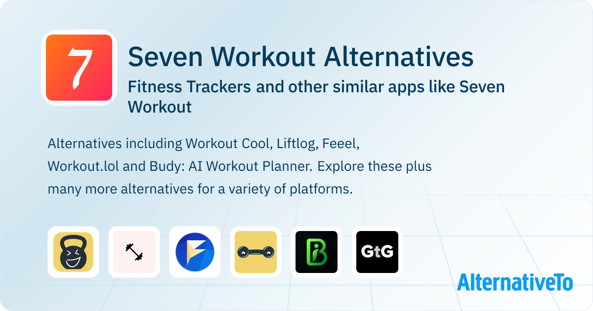 Seven Workout Alternatives: Top 12 Fitness Trackers & Similar Apps ...