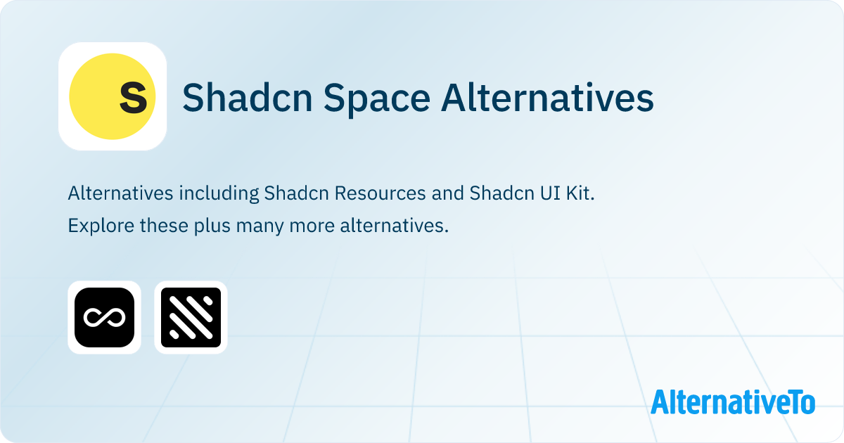 Shadcn Space Alternatives - Explore Similar Sites & Apps | AlternativeTo